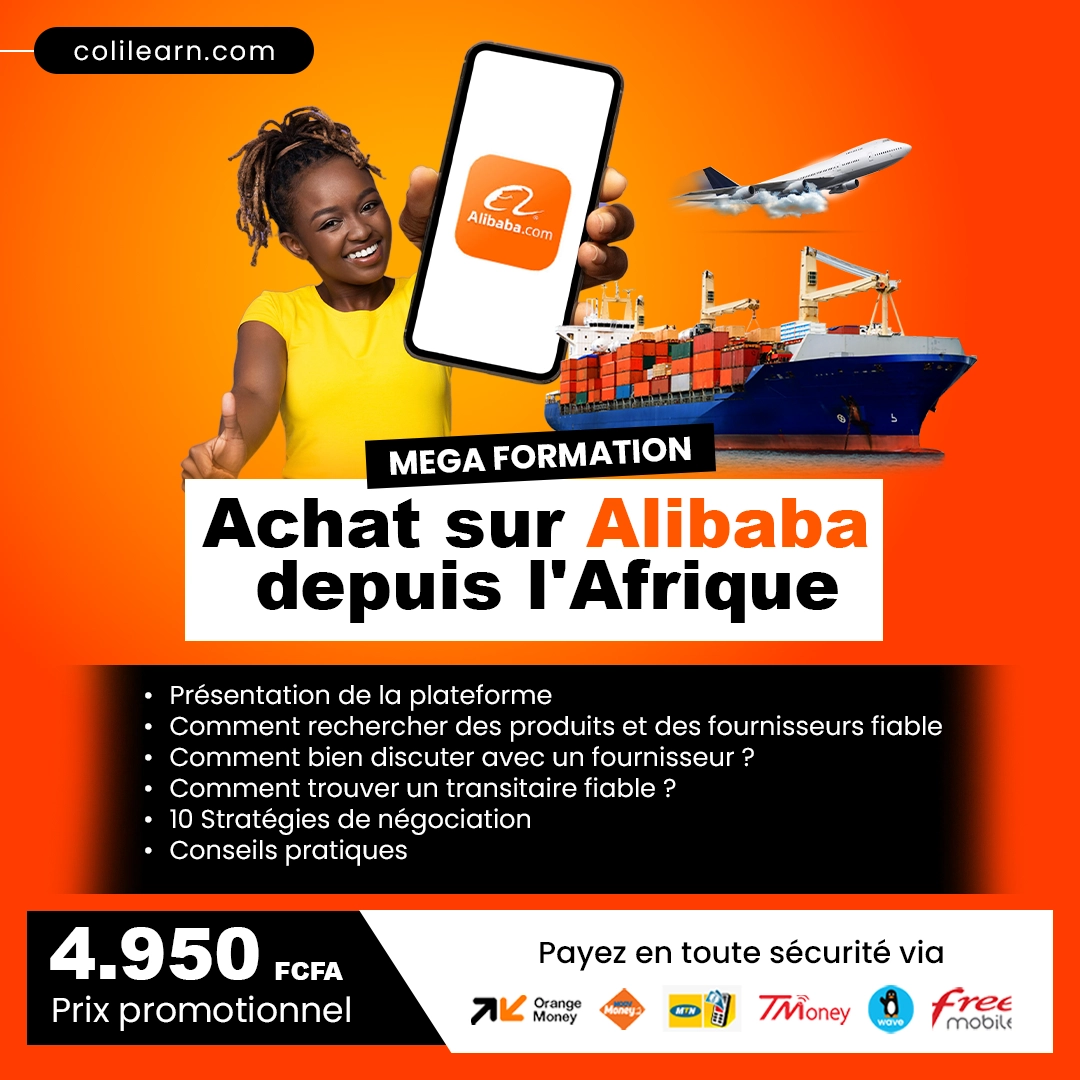 Formation Alibaba – Commander des produits depuis l’Afrique : Guide complet | colilearn.com